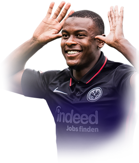 Evan Ndicka FIFA 22 - 87 FUT-FUTURE-STARS - Rating - Ultimate Team ...