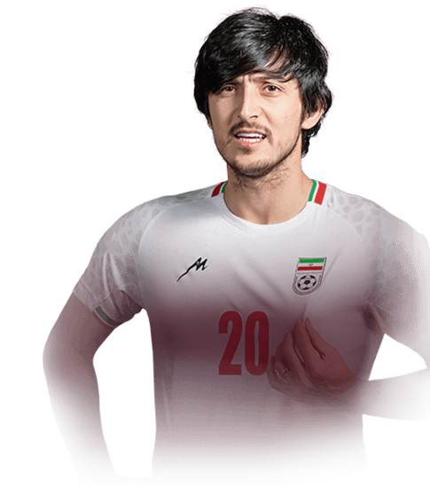 Sardar Azmoun FIFA 23 - 85 WORLD-CUP-PATH-TO-GLORY - Rating - Ultimate ...