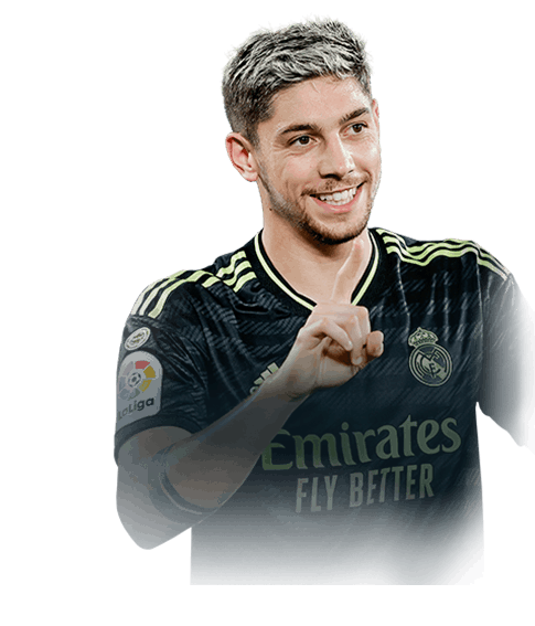 Federico Valverde FIFA 23 - 86 POTM-LALIGA-SANTANDER - Rating ...