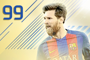 Lionel Messi 99 None FIFA Mobile 17 | Futhead