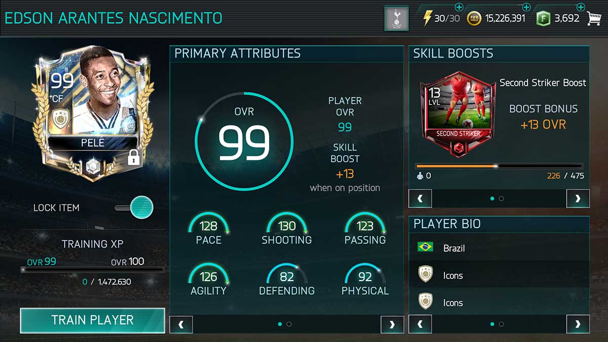 99 Prime Icon Pel FIFA Mobile Player Review Futhead News